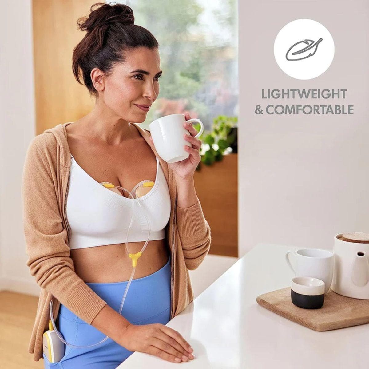 Medela Freestyle Hands free Double Electric Wearable BreastPump Mothercare